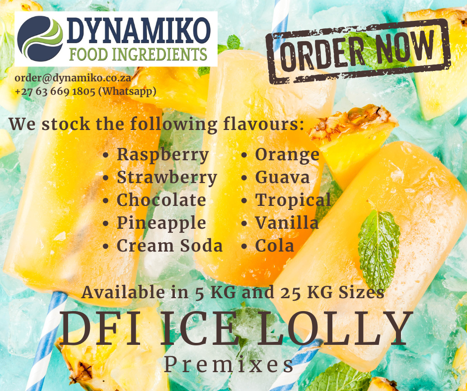 ICE LOLLIES - FROM SIMPLE FROZEN TREAT TO LARGE-SCALE MANUFACTURING